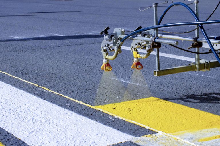 The Most Common Parking Lot Striping Paint Colors - Hot Wash LLC